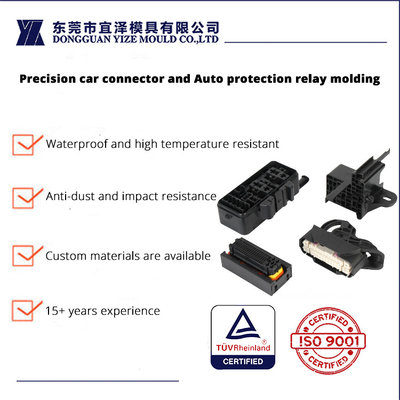 ODM Connector injection mold Precision board to board connector mold parts precision fluorocarbon manufacturer