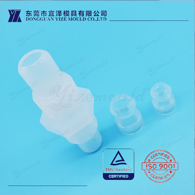 ETFE  plastic injection mold Inserting threaded bushes and inserts
