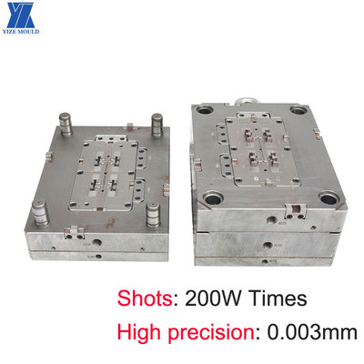 Modified thermoplastic  plastic injection mold +/-.0005 tolerances multi-cavity mold Rapid Tooling & Injection Mol