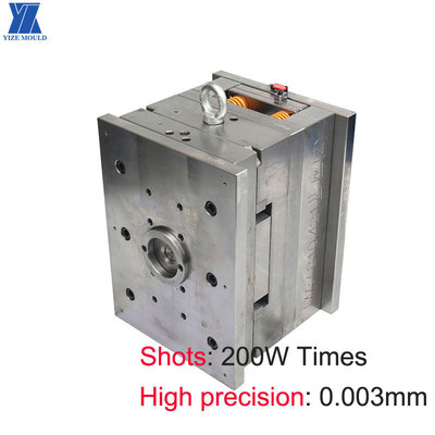 FEP  plastic injection mold thread mde glass fibre reiforced detechable multi-cavity mold with ISO 9001:2015
