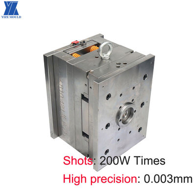 FEP  plastic injection mold elbow threaded sleeve made multi-cavity mold  factory Services