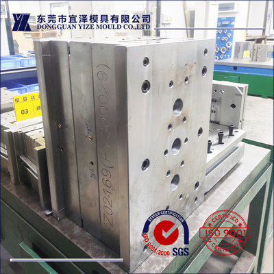 high precision plastic injection mold for PC polysulfone (sea blue) base machines from 30 to 150 tons