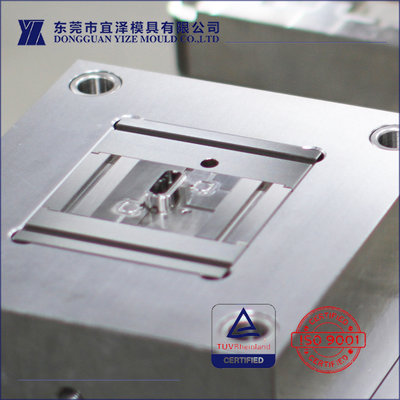 high precision plastic injection mold for Reinforced nylon 66 (GF30%) RAL1035 base factory