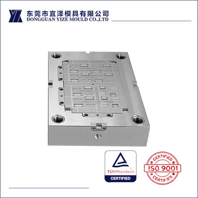 high precision plastic injection mold for PA66-GF30 left button  single or multiple components factory