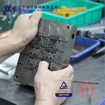 high precision plastic injection mold for Reinforced nylon 66 (30% glass fiber reinforced) KAN04--088 key factory