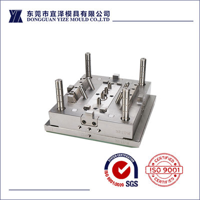 high precision plastic injection mold for PBT+PC ED3002 Japan Poly 55% glass fiber reinforcedhigh rigiditylow warpagelow