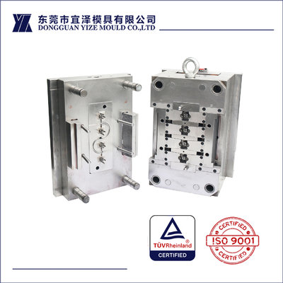 high precision plastic injection mold for PBT+PC 7407 Japan Poly 40% glass fiber reinforcedultra-low warpage