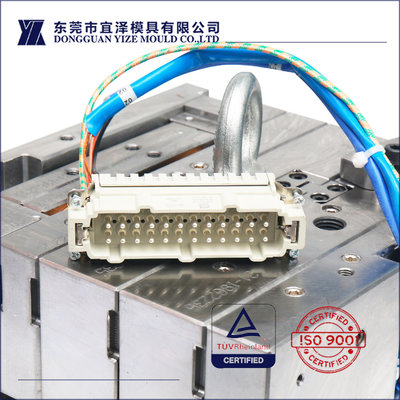 high precision plastic injection mold for PBT+PTFE 7400F Japanese Poly contains 30% glass fiberhigh abrasion resistance
