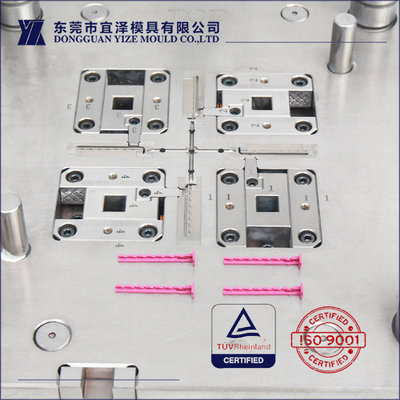 high precision plastic injection mold for PBT+PTFE 7400F Japanese Poly contains 30% glass fiberhigh abrasion resistance