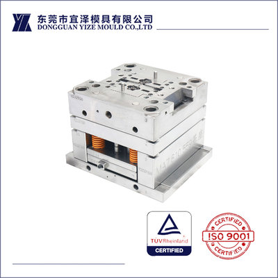 high precision plastic injection mold for PBT+PC HN7315 Japanese Poly 15% glass fiberlow warpageflame retardant V-0