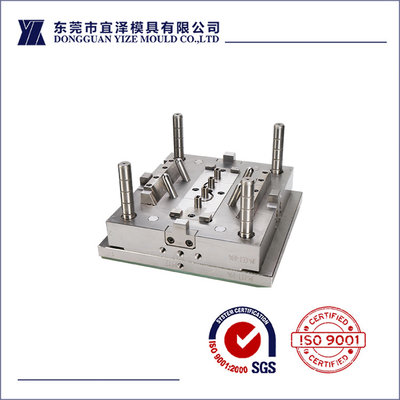 high precision plastic injection mold for PBT Car ignition coil twisted tube thermoplastics connector molding