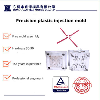 high precision plastic injection mold for PBT 3226 Japan Poly contains 20% glass fiberflame retardant V-050% recycled ma