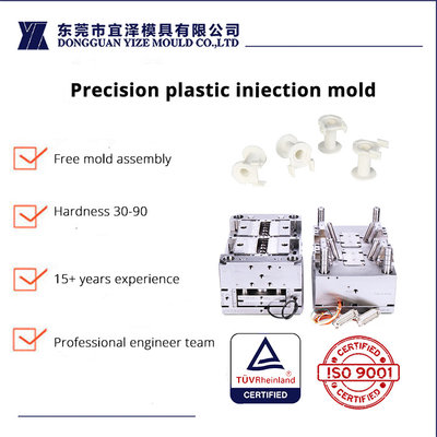 high precision plastic injection mold for PBT car wiper bracket thermoplastics connector molding