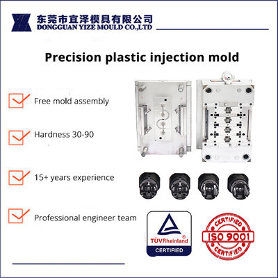 high precision plastic injection mold for PBT car wiper bracket thermoplastics connector molding
