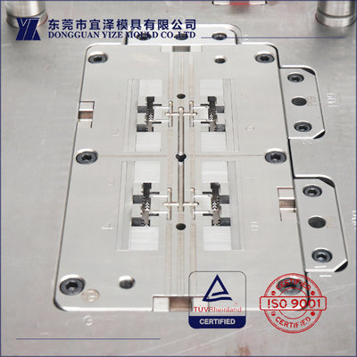 high precision plastic injection mold for PBT Engineering Thermoplastics Electronic Connector molding