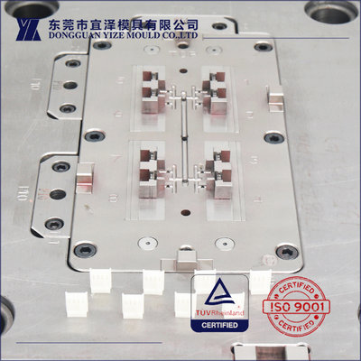 high precision plastic injection mold for PBT Engineering Thermoplastics Electronic Connector molding