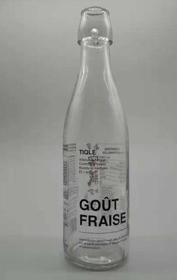 Juice Bottle Sticker Label