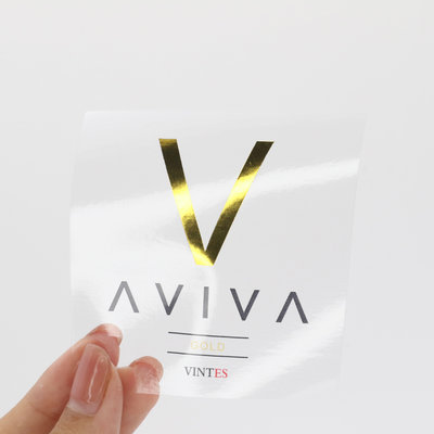 Juice Bottle Sticker Label
