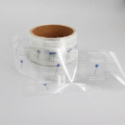 Custom clear sticker label