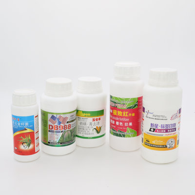 Printing adhesive waterproof pesticide stickers labels, custom pesticide bottle labels