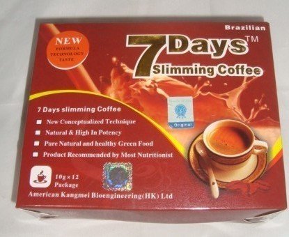 Brazilian 7 Days Slimming Weight Loss Coffee with Good Price Original 7 Days Brazilian Slimming Coffee