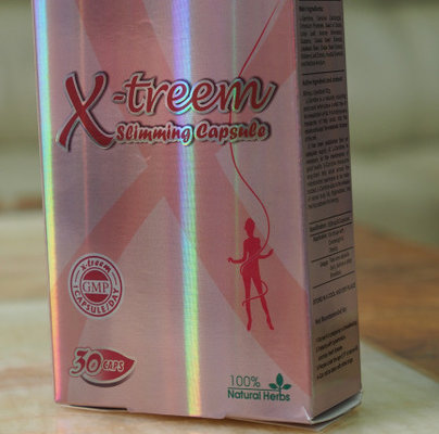 X-Treem Pure Natural Herbal Slimming Capsule Original X-Treem Herbal Extract Strong Effect Slimming Capsule