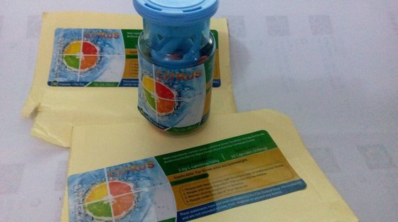 Citrus Fit/OEM Weight Loss Diet Pill with Private Label Lose Weight Citrus Slimming Capsule (orange&grey)