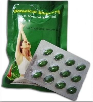 MZT Green Natural Slimming Softgel Herbal Diet Pills Slimming 100% Natural Soft Gel Diet Pills