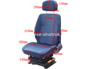 China STANDARD HOWO LEFT SEAT FOR SALE AZ1642510002 supplier
