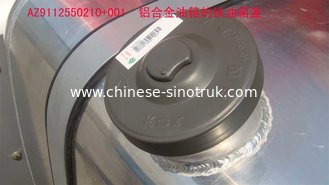 China Howo truck fuel tank Diesel cover AZ9112550210 Original  aluminum alloy supplier