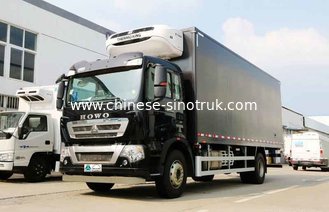 China SINOTRUK HOWO T5G 240horsepower 4*2 refrigerator truck 7.72M 44CBM MAN ENGINE supplier