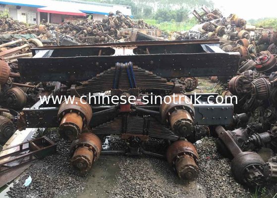 Used double axle for Benz truck / sinotruk HOWO/ST16 HC16/shacman/faw/fonton tractor and dump truck supplier