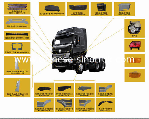 SINOTRUK HOWO-A7 CABIN ASSY hight quality cabin for truck competitive price supplier