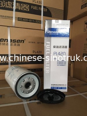 PL420 Oil filter 612630080088 FOR WEICHAI ENGINE/HOWO ENGINEVG1540080311 High-quality paper the latest packaging supplier