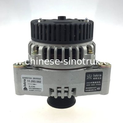 Generator for howo engine  VG 1560090011 V-shaped belt sinotruk engine wd615.47 supplier