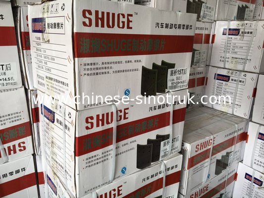 Brake pads for chinese TRUCK howo/faw/foton/shacman hight quality WG9100440029 supplier