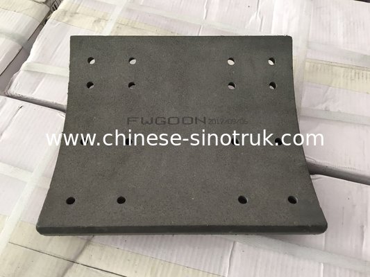 Brake pads for chinese TRUCK howo/faw/foton/shacman hight quality WG9100440029 supplier