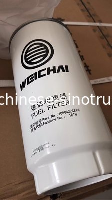 WEICHAI SPARE PARTS Original Fuel/Oil Filter1000422381A FOR WP12 supplier
