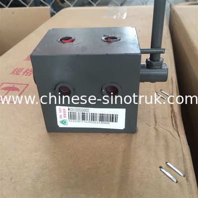 Heavy truck auto parts Diesel tank switch valve WG9100558002/2 for sinotruck howo supplier