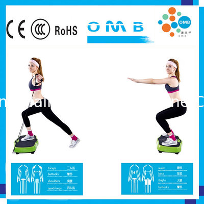 2016 Selling Hot Fitness Equipment Slim Gym Exercise Machine Power Vibrate Plate