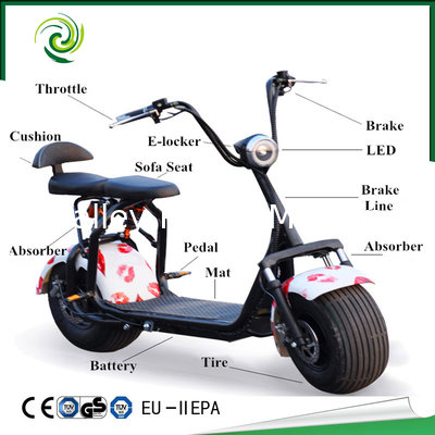 HLX3 Halley Scooter 2 Wheel Electric City Urban Electric Mobility