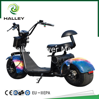HLX5 Halley Scooter Soflow Halley Electric Scooter With Fashion Bag And Hydraulic Absorber