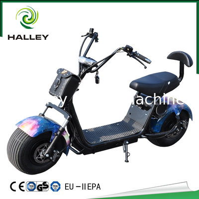 HLX5 Halley Scooter Soflow Halley Electric Scooter With Fashion Bag And Hydraulic Absorber