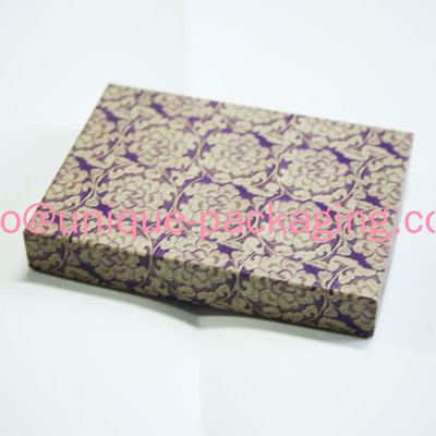 Two Parts Lid and Base Rigid Paper Gift Box with Custom Fashion Design Print