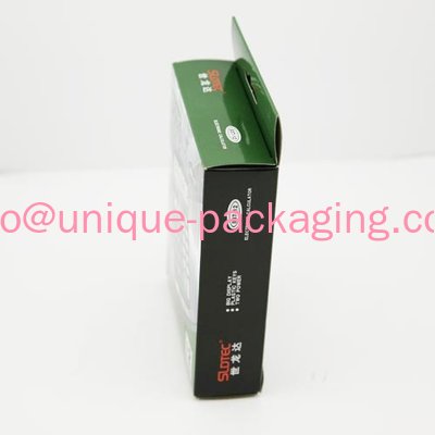 Fashion Design Garment Paper Packing Box with Hanging Tab