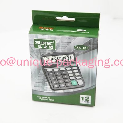 Fashion Design Garment Paper Packing Box with Hanging Tab