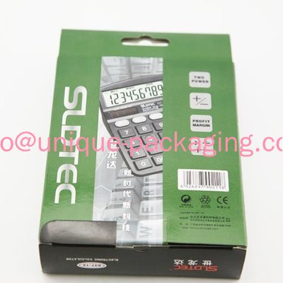 Fashion Design Garment Paper Packing Box with Hanging Tab