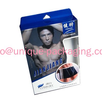 Custom Design Color Print Cardboard Paper Carton Box with Hanging Tab