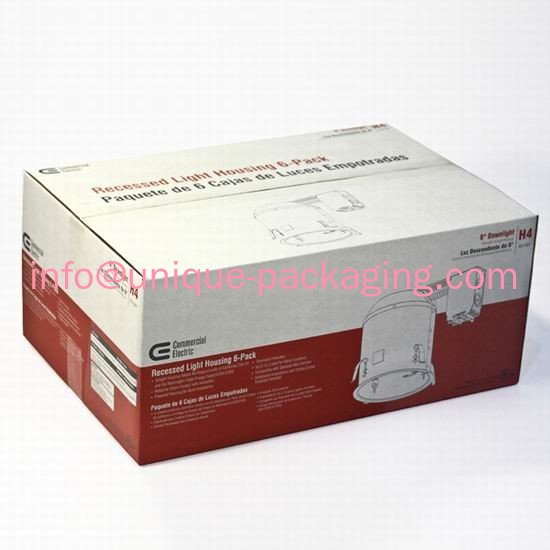 Flexo Print Regular Slotted Color Carton Box Electronics Products