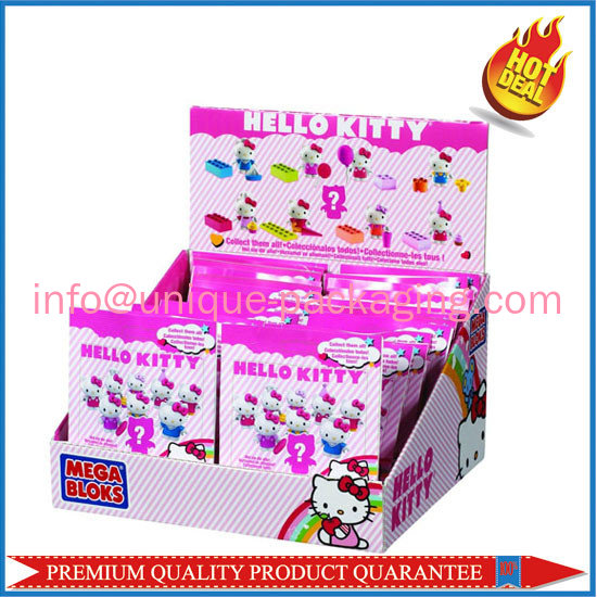 Shiny Glossy Lamination Color Printing Corrugated Display Box Made of Paper
